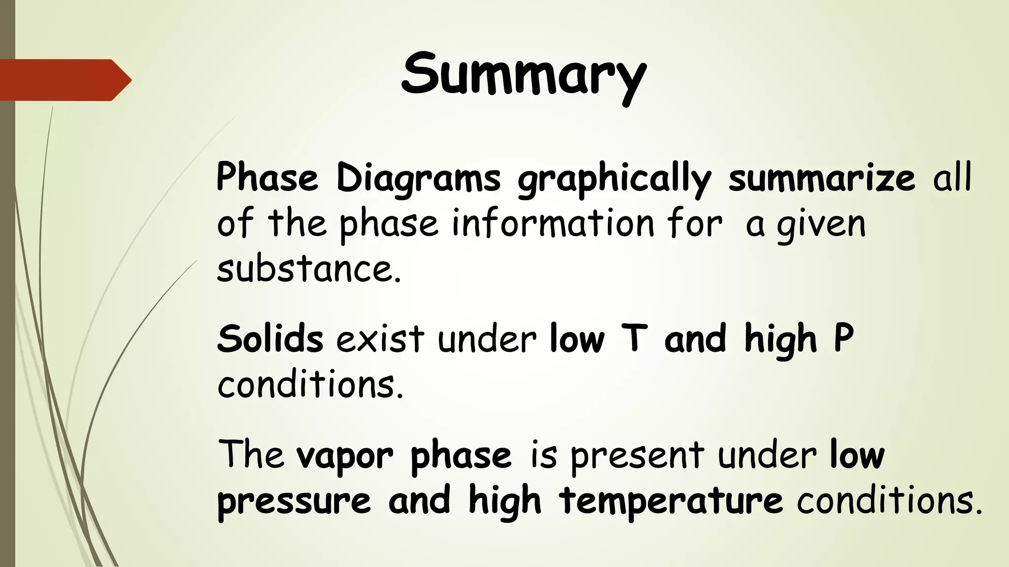 Chem 2 - Pressure/Temperature: Phase Diagrams III | PPTX