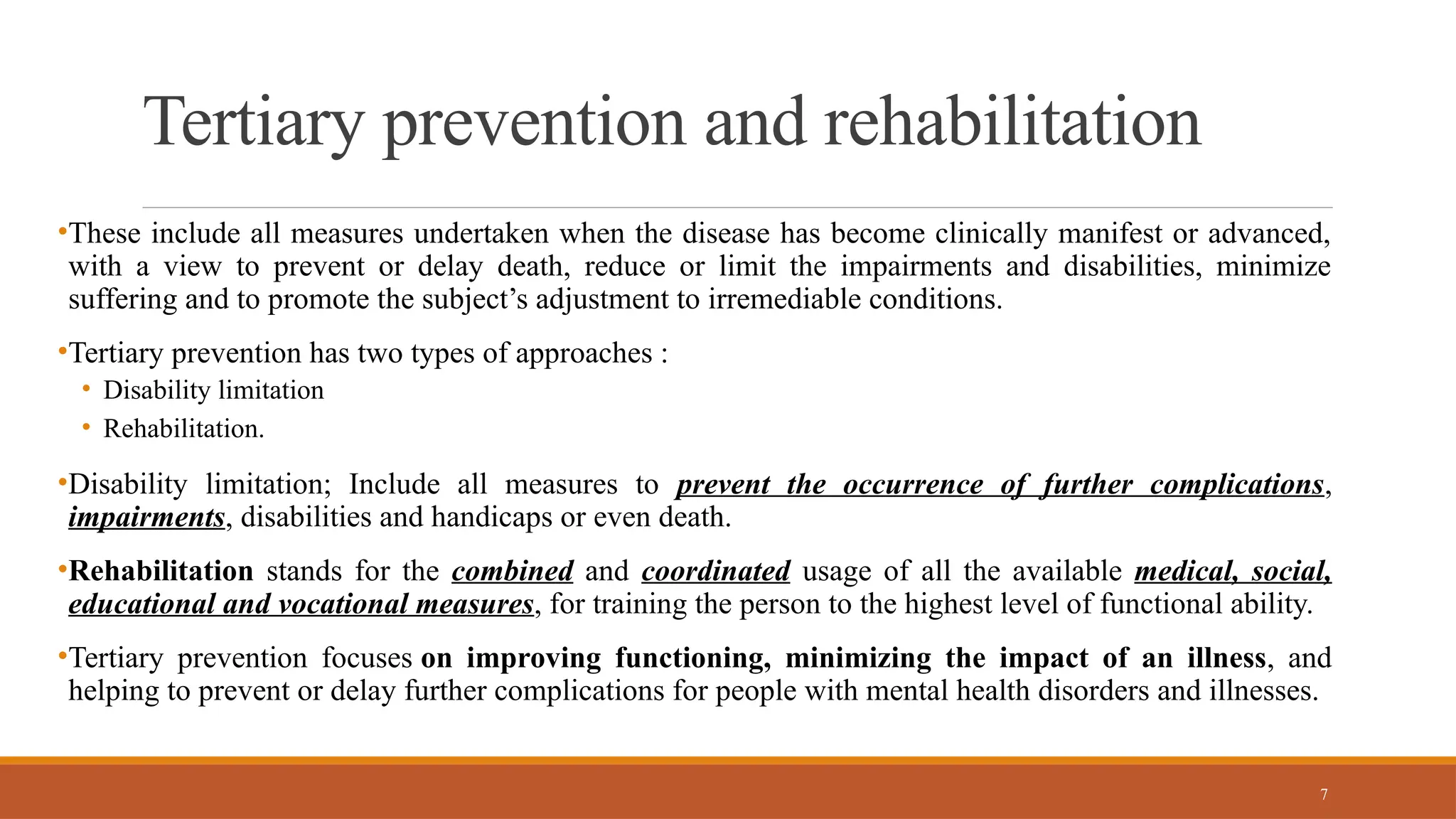 Rehabilitation.powerpoint presentationnn | PPTX