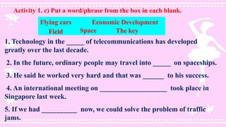 Unit 11 science and technology lesson 1 getting started | PPT