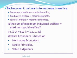 The Social welfare function | PPSX