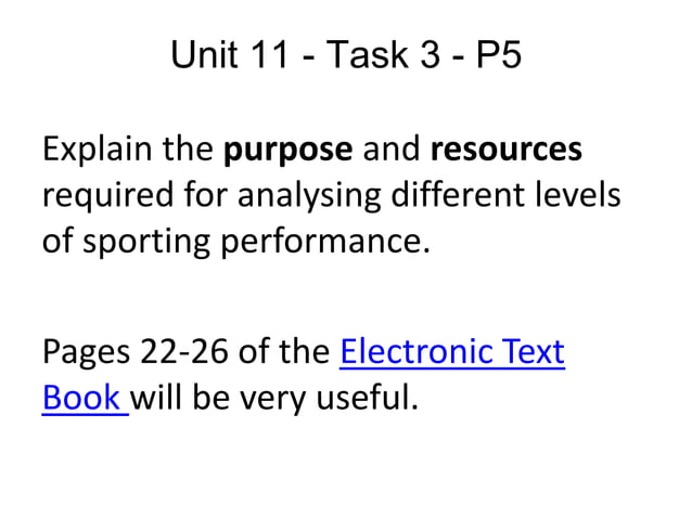 Unit 11 task 3 | PPT