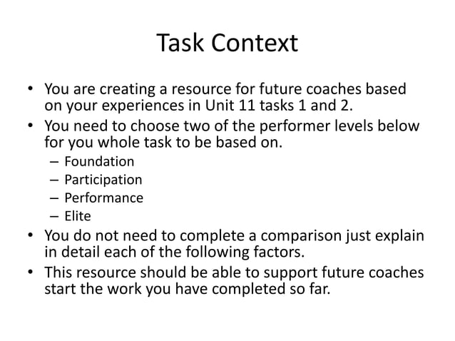 Unit 11 task 3 | PPT