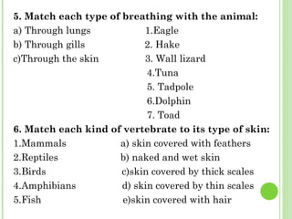 Unit 12. Vertebrates | PPT