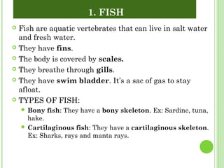 Unit 12. Vertebrates | PPT