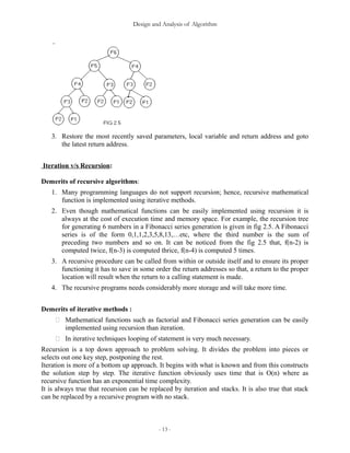 Design and Analysis of algorithms | PDF