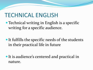 Unit 1 & 2 , BASICS OF TECHINICAL ENGLISH CODE 6465 | PPTX
