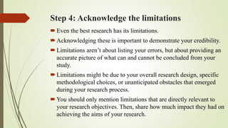 Unit 12. Limitations & Recomendations.pptx