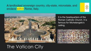 Unit 12.pptx World's smallest countries. Where is it? | PPT