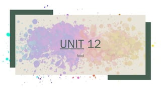 UNIT 12.-Body parts and adjectives to describe body | PPTX