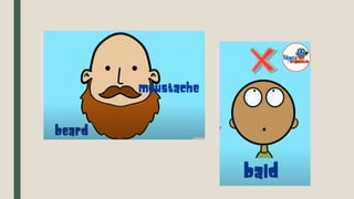 UNIT 12.-Body parts and adjectives to describe body | PPTX