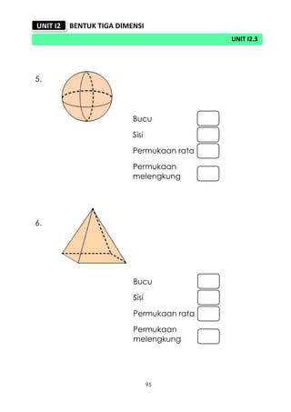 Unit 12 bentuk 3 d | PDF