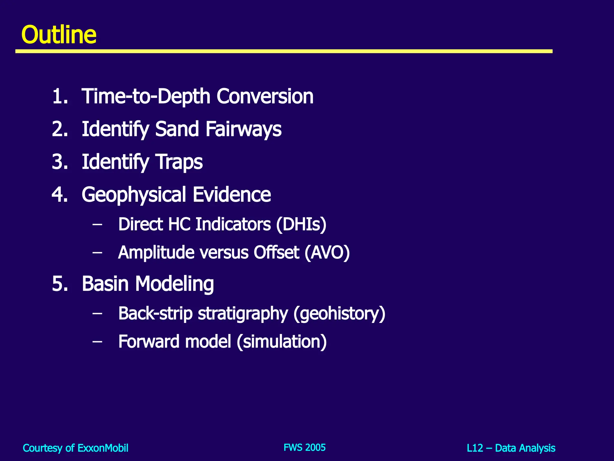 Unit 12 - Data Analysis.ppt Geology, Geophysics, Geoscience | PPT