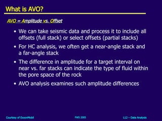 Unit 12 - Data Analysis.ppt Geology, Geophysics, Geoscience | PPT