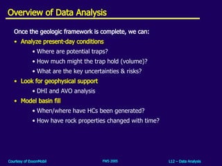 Unit 12 - Data Analysis.ppt Geology, Geophysics, Geoscience | PPT