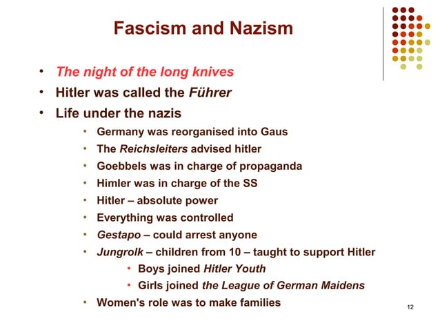 Unit 12 - FAscism and Nazism | PPT