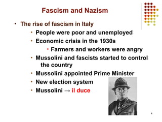 Unit 12 - FAscism and Nazism | PDF