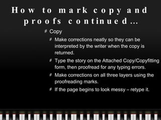 Unit 12 Proofreading & Editing | PPT