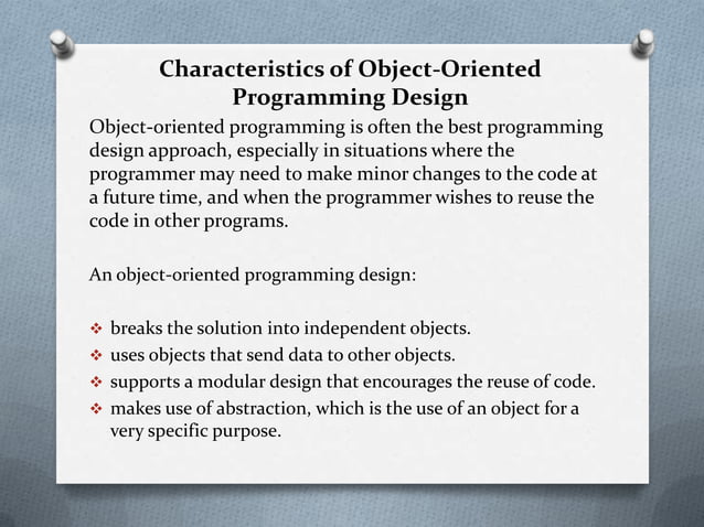 Unit 12 sec 2-programming design | PPTX