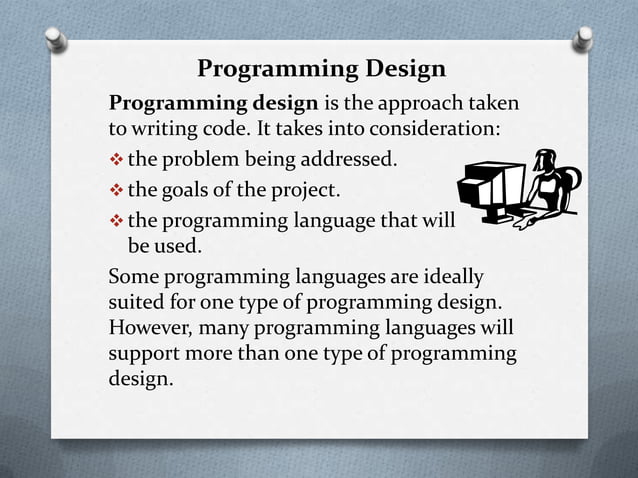 Unit 12 sec 2-programming design | PPTX
