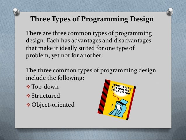 Unit 12 sec 2-programming design