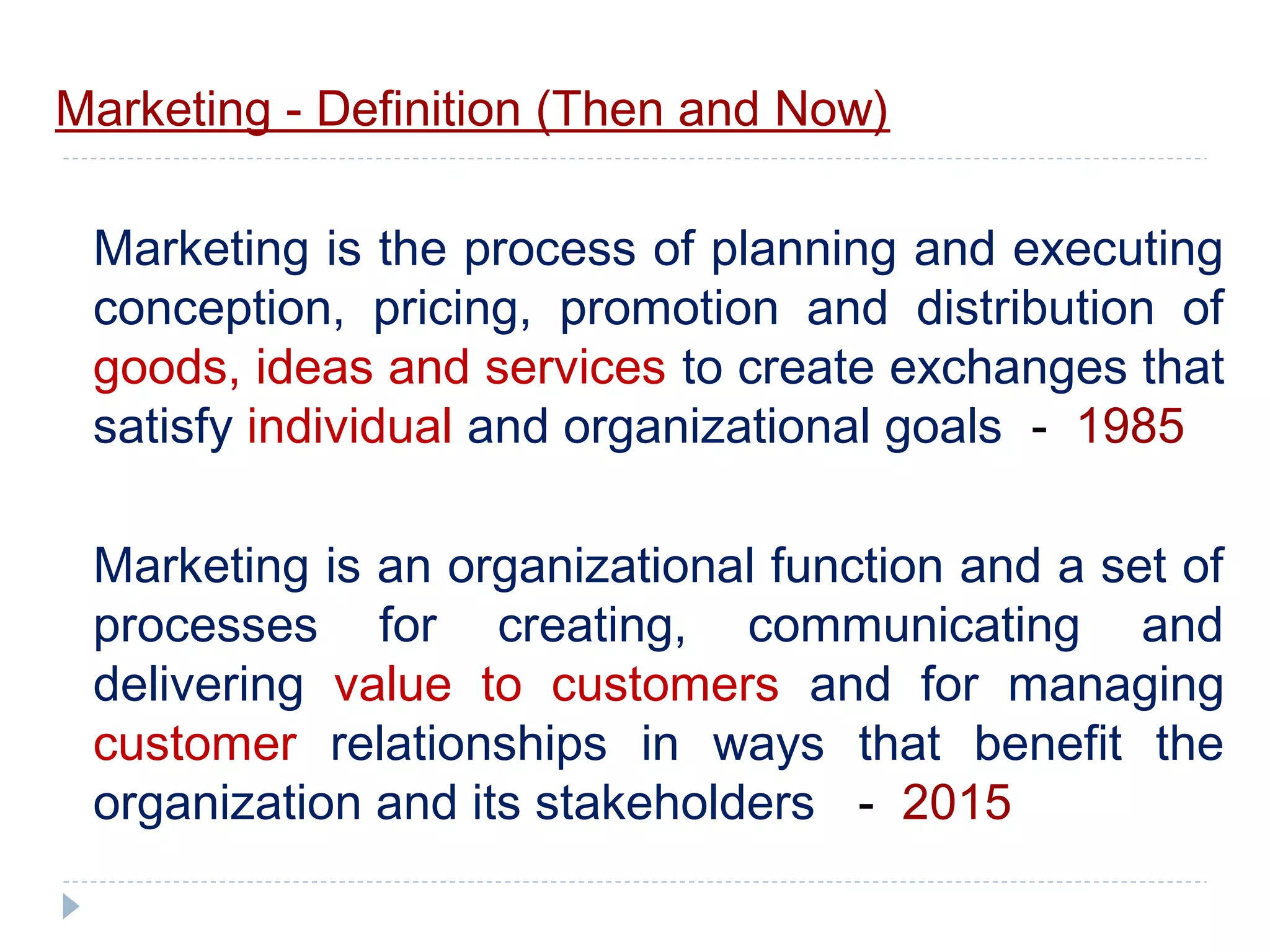 Marketing process, Mktg mix, NPD,PLC, STP, Distribution | PPT