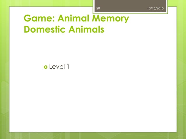 Unit 1 & 2 Animals & Which animals | PPTX