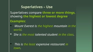 Unit 12 Comparative & Superlative Forms [Autosaved].pptx