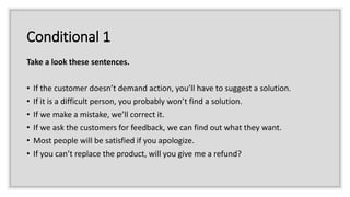 Unit 12 conditional 1 | PPT