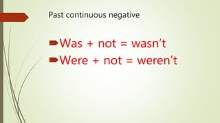 Unit 12 english vi past continuous simple past | PPT