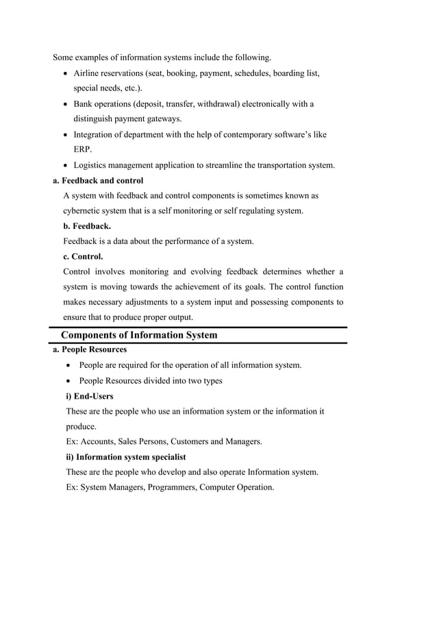 Management Information and Computer Application | PDF | Executive ...