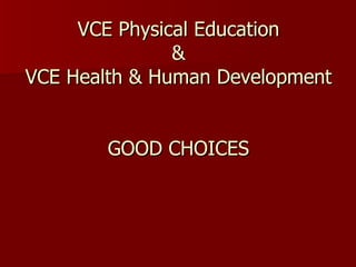 Unit 1&2 Pes & Hhd | PPT