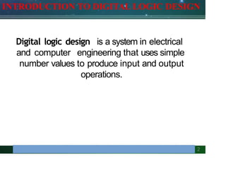 Digital logic design | Logic Gates | CoA | PDF