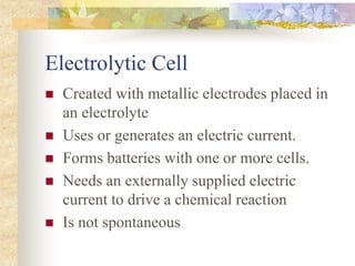 Unit 12 Redox Reactions Notes Chemistry 0620 | PPT