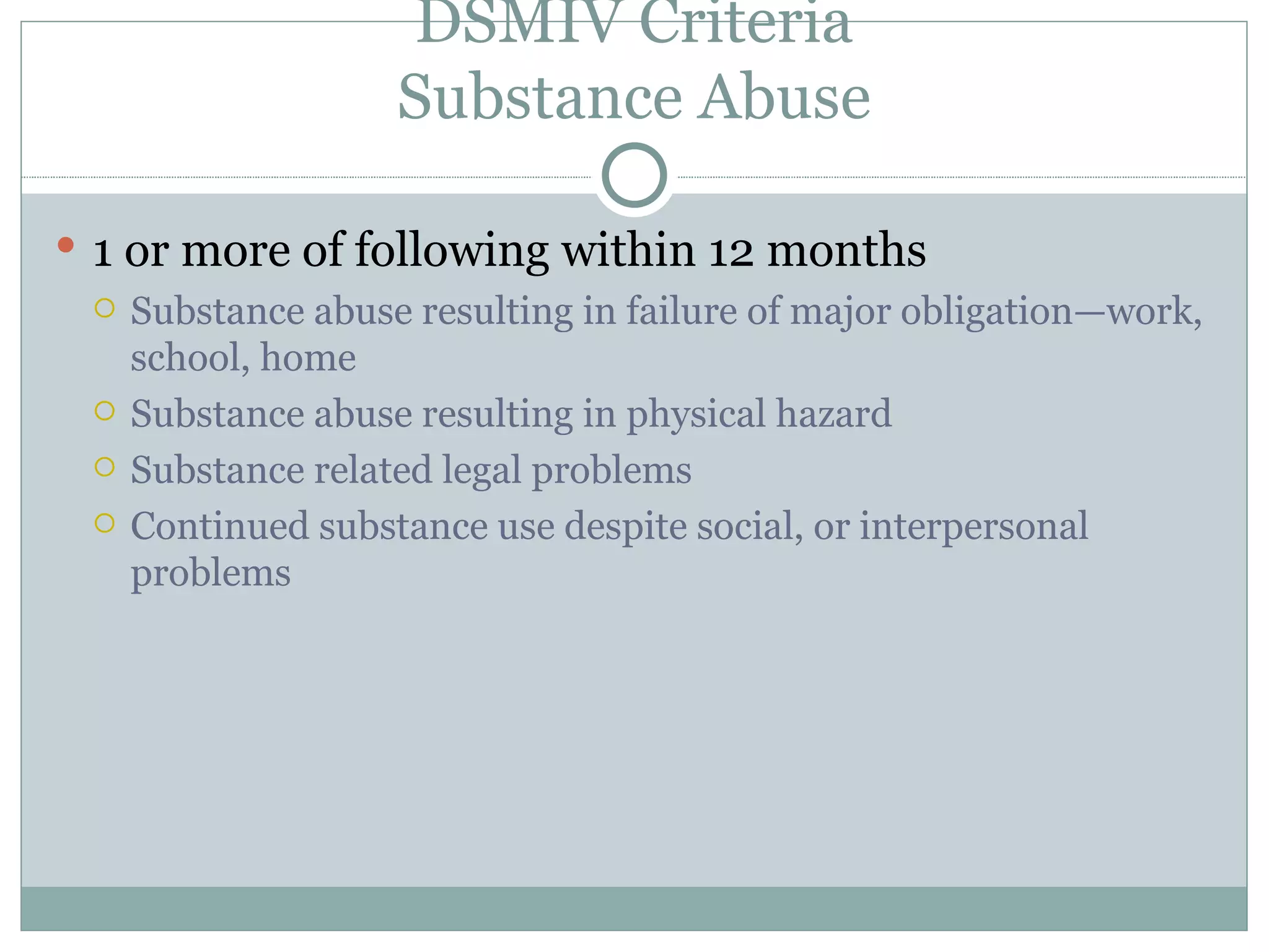 Unit12 substance abuse | PPT