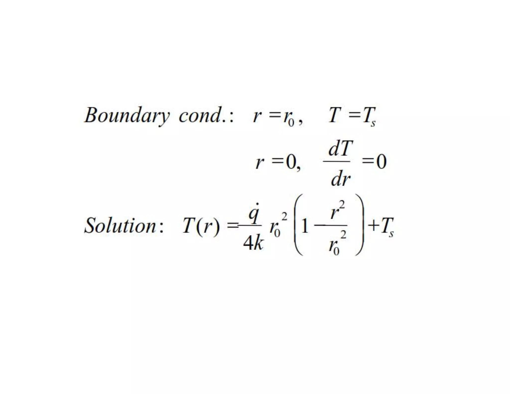 General Heat Conduction Equation | PDF