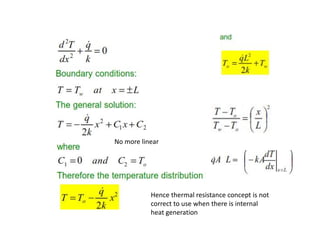 General Heat Conduction Equation | PDF