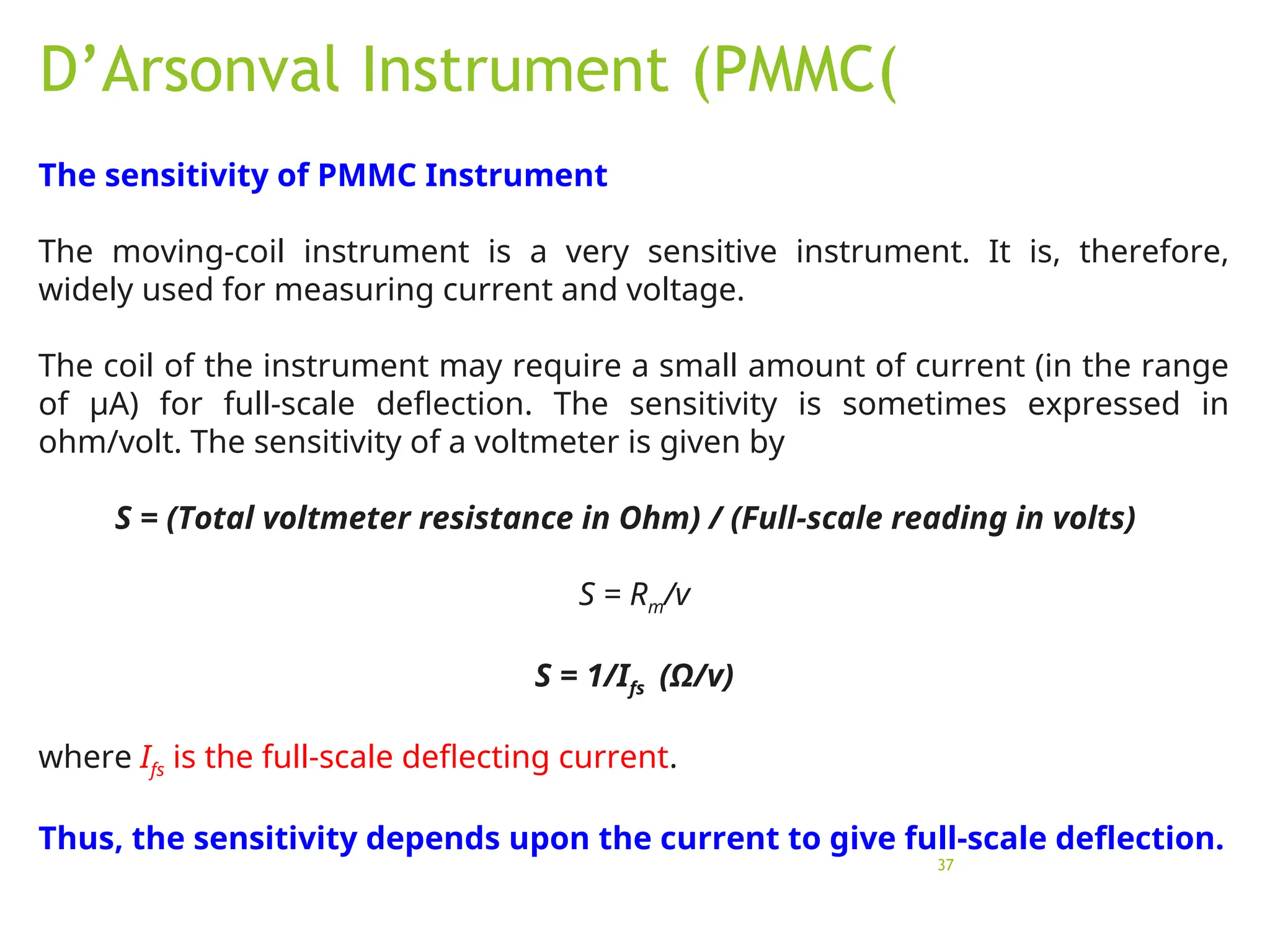 Measurements and instrumentation systems | PPT
