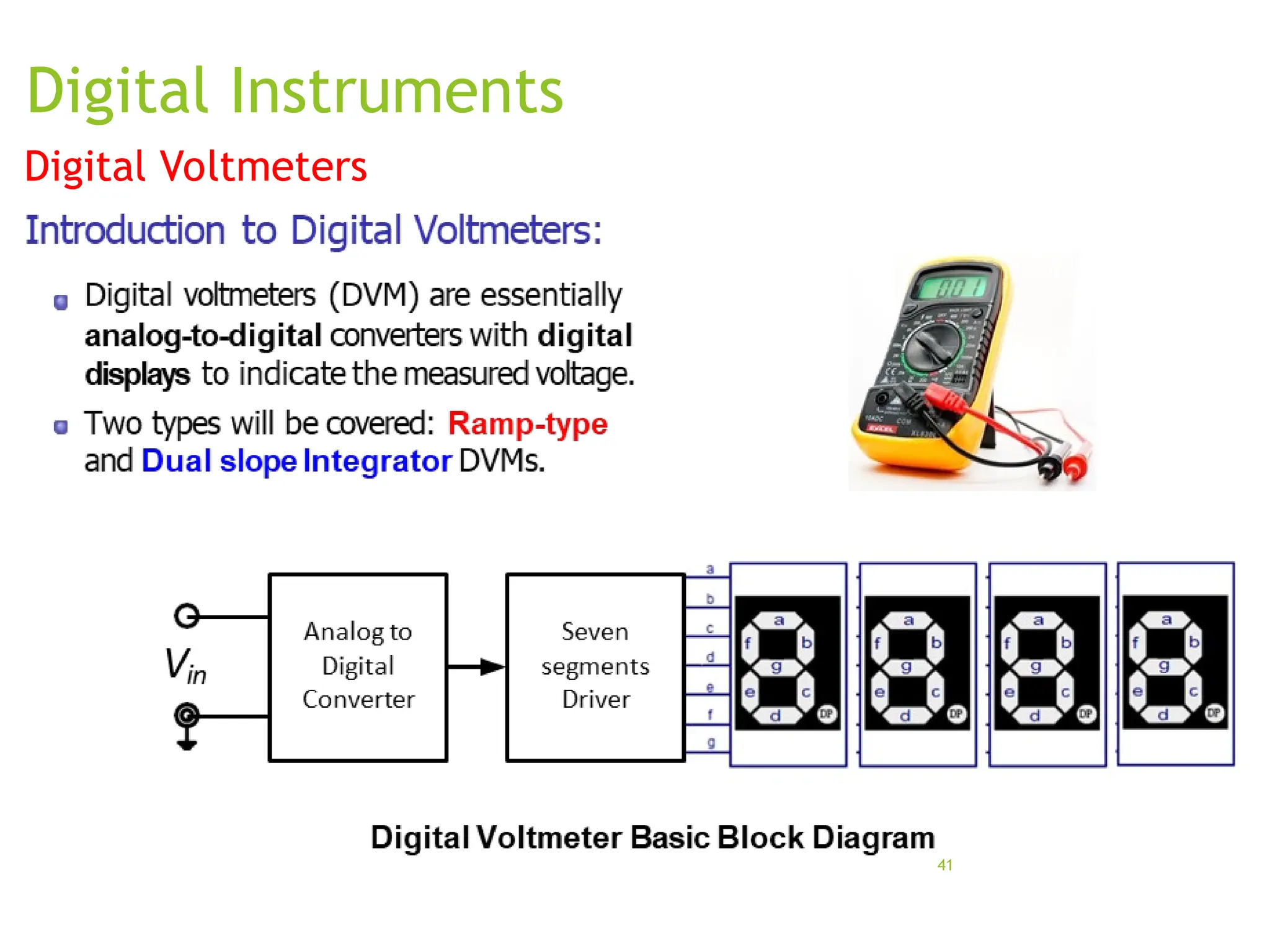 Measurements and instrumentation systems | PPT