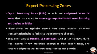 Foreign Trade Promotion in the Indian Context Incentives ...