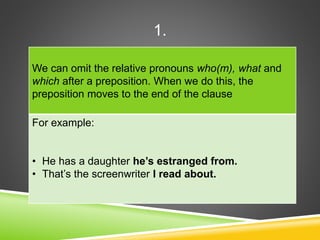 Unit 13 grammar notes upload | PPT