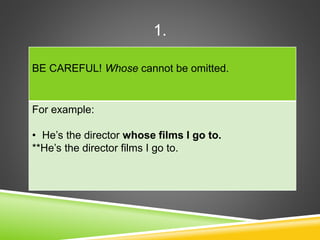 Unit 13 grammar notes upload | PPT