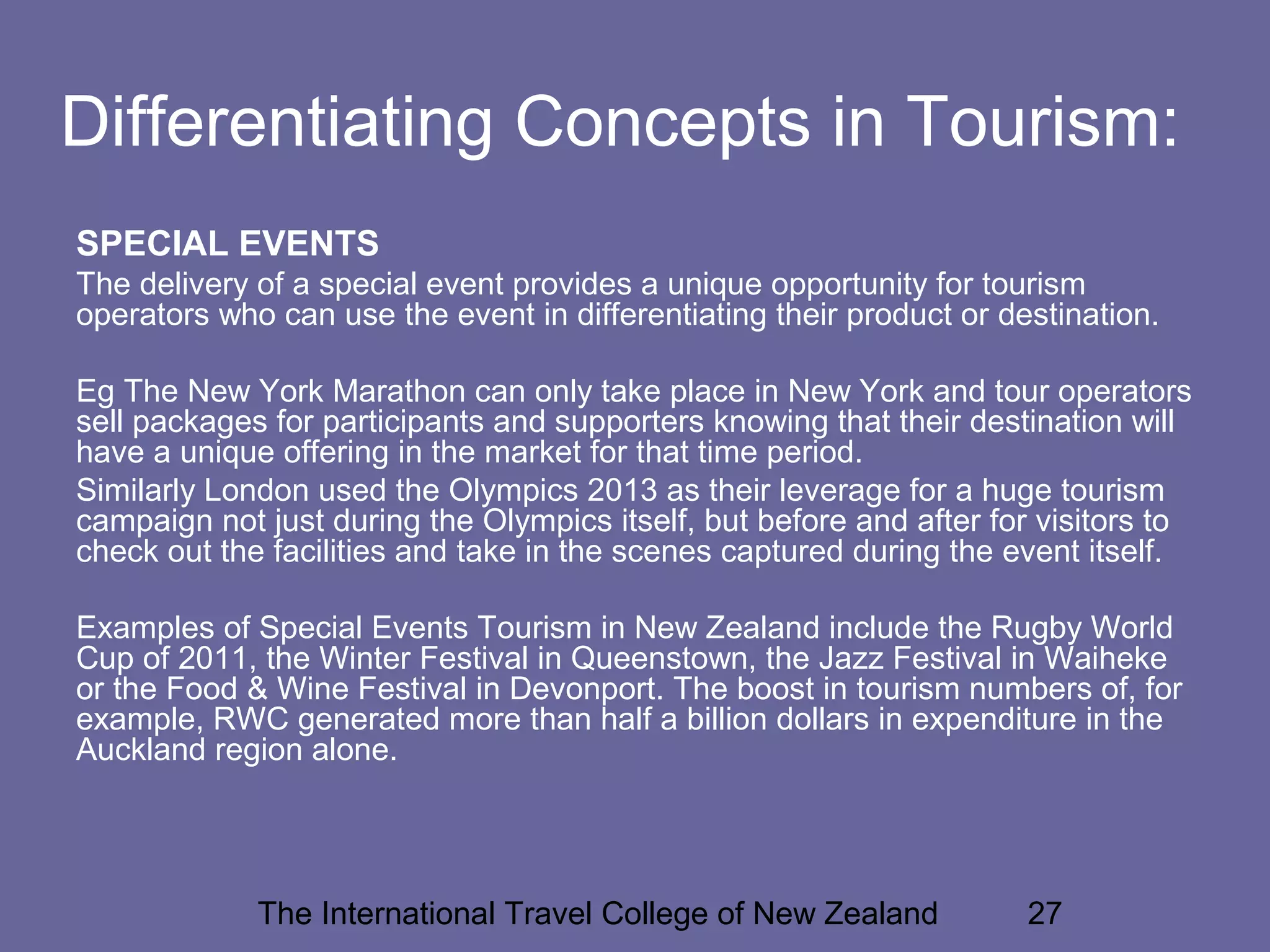 Special Interest Tourism | PPT