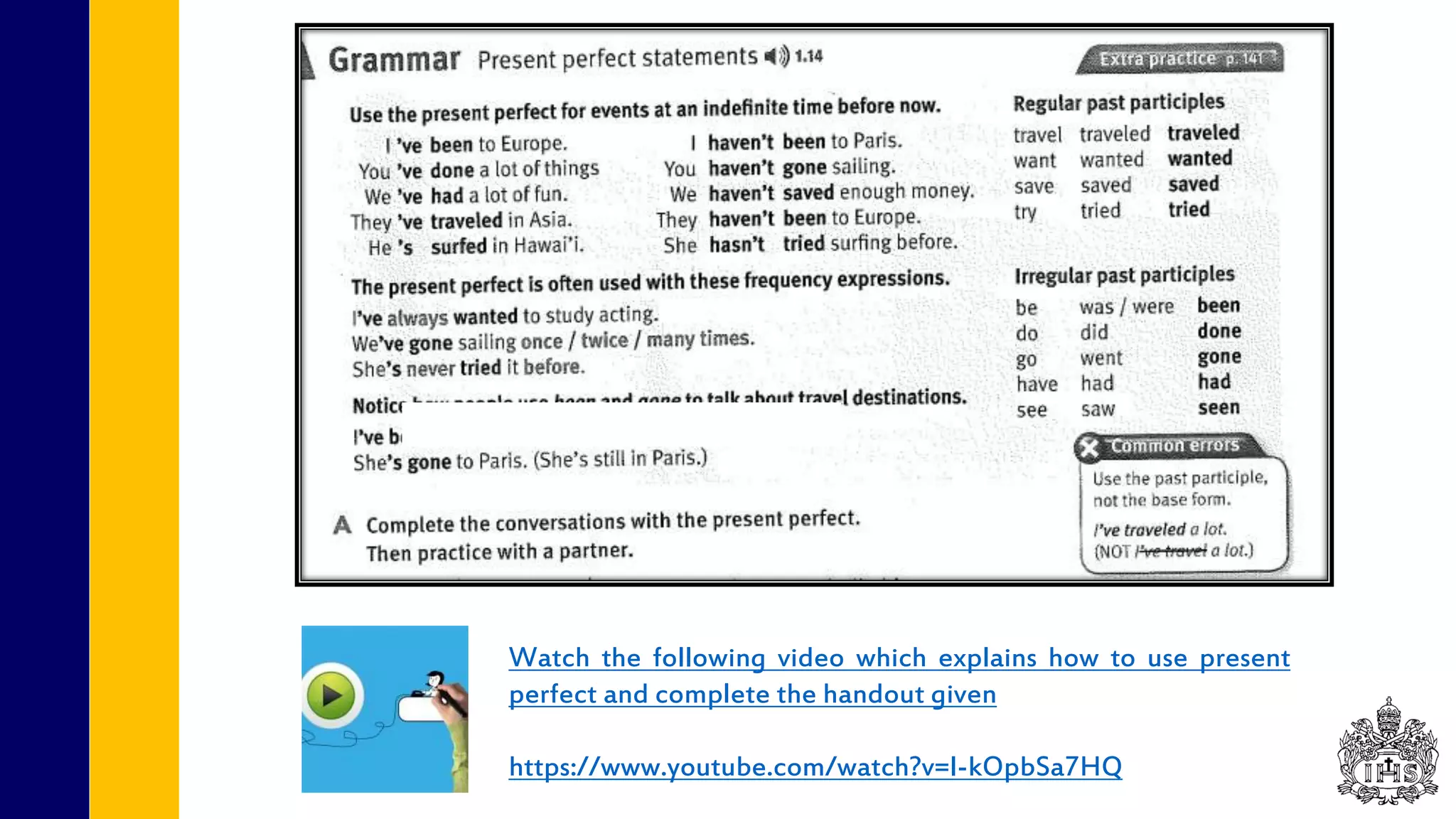 Unit 13 lesson 1 | PPT