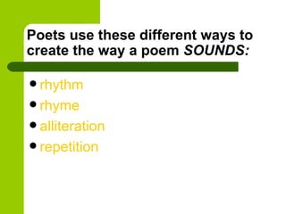 Unit 13 lesson 3 sound devices | PPT
