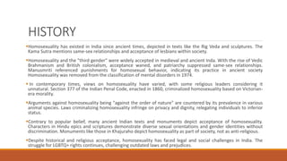LGBTQ ISSUES IN INDIA AND LEGAL CHALLENGES | PPTX