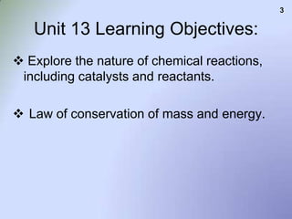 Unit 13 Chemical Reactions | PPTX
