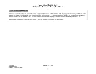 Unit 1 3rd grade cs 2012 2013 | PPT