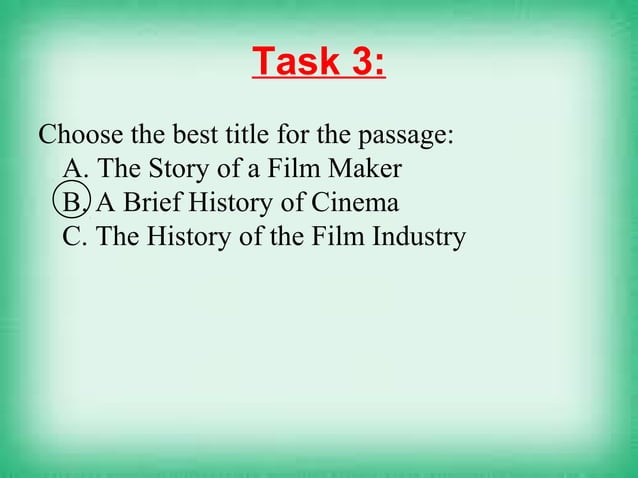Unit 13 reading films and cinema | PPT