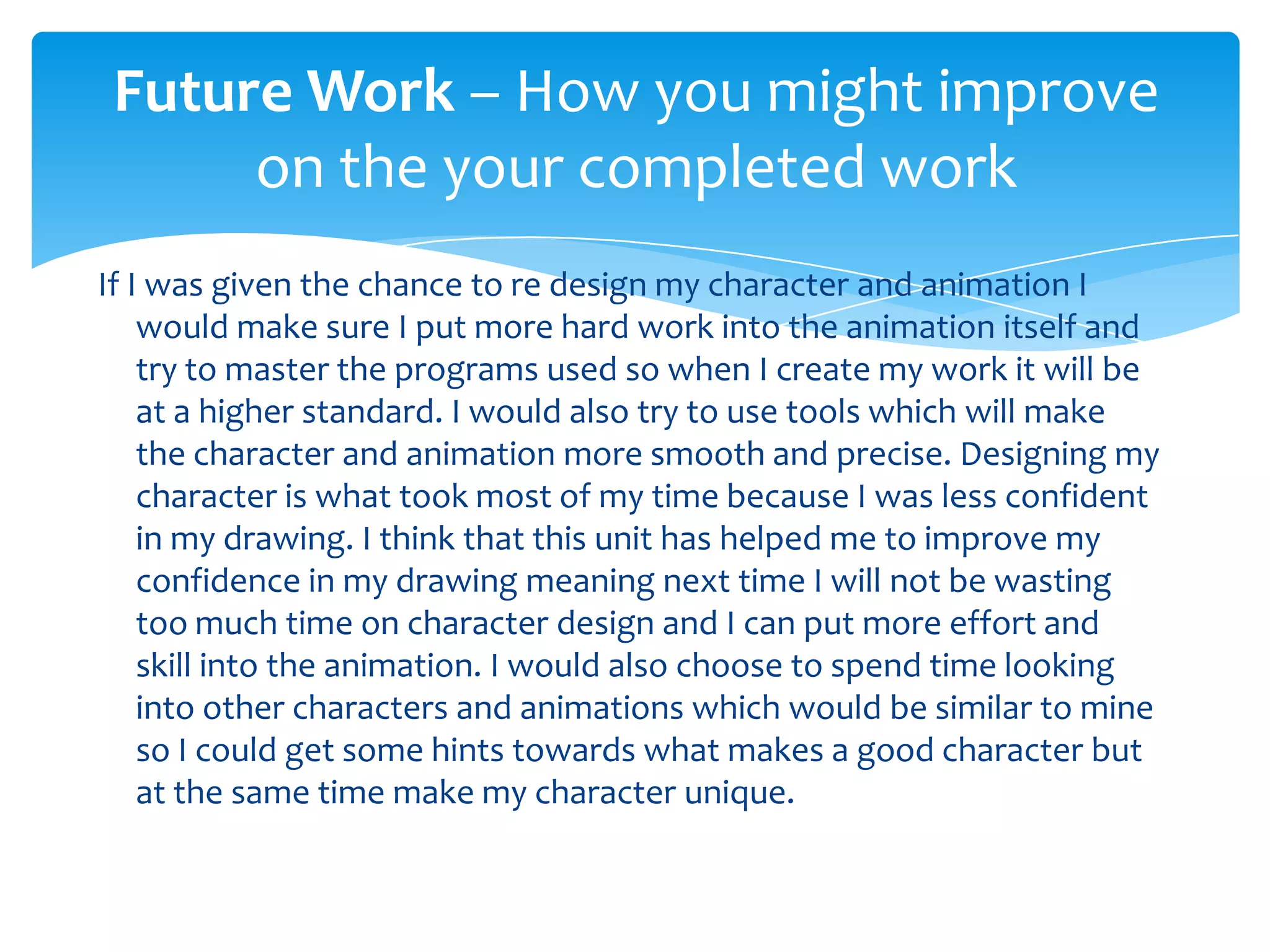 Unit 13 – task 4 evaluation | PPT