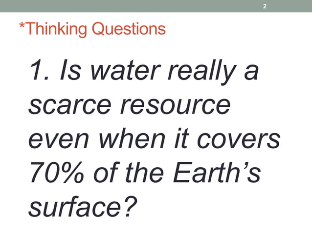 Sec 2 Unit 13 understanding the water supply | PPTX